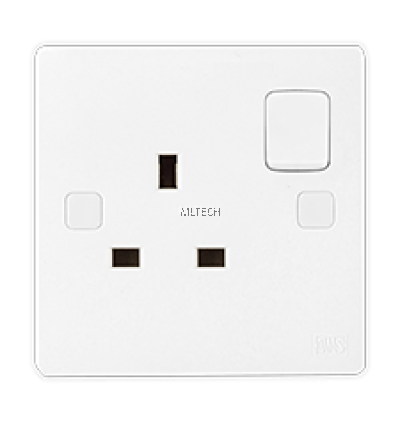 6 Series Switched / Unswitched Socket Outlets 13/15A - 13A 1 Gang S/Socket