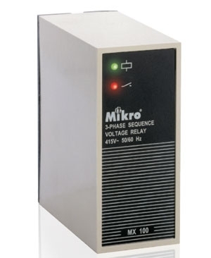 Mikro 3-Phase Sequence Voltage Relay - MX100-400
